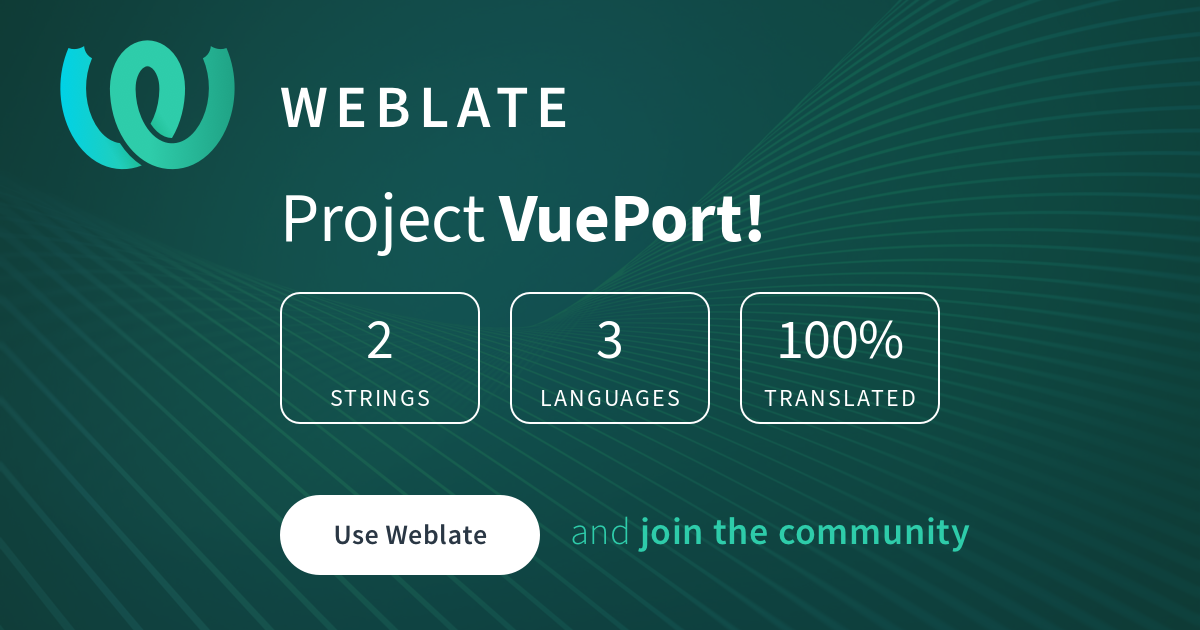 VuePort!/main — French @ Foundry Hub - Weblate